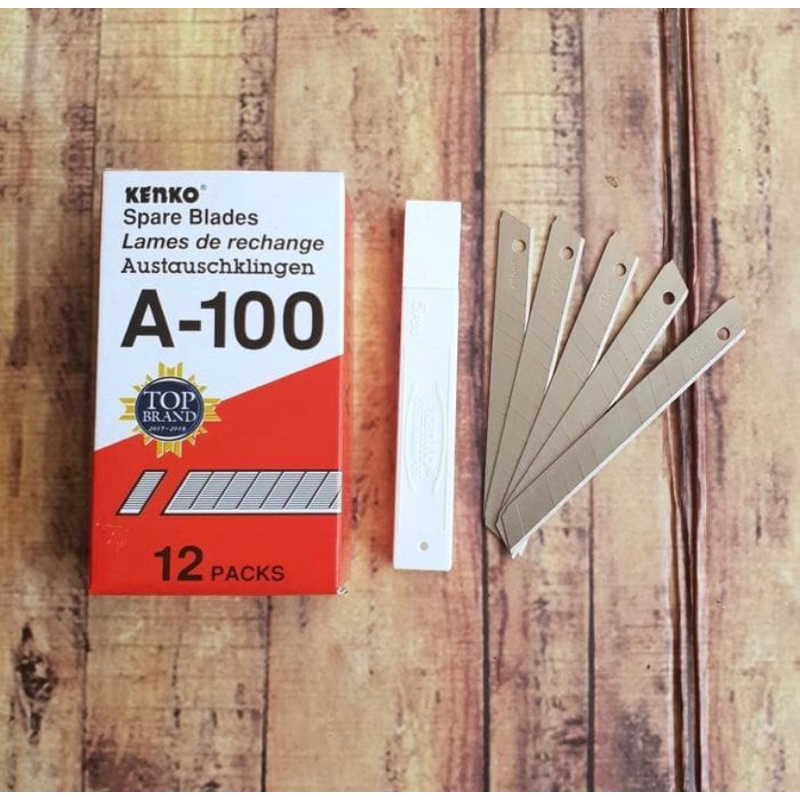 Jual Isi Cutter/Refill Cutter Kecil Kenko A100 | Shopee Indonesia