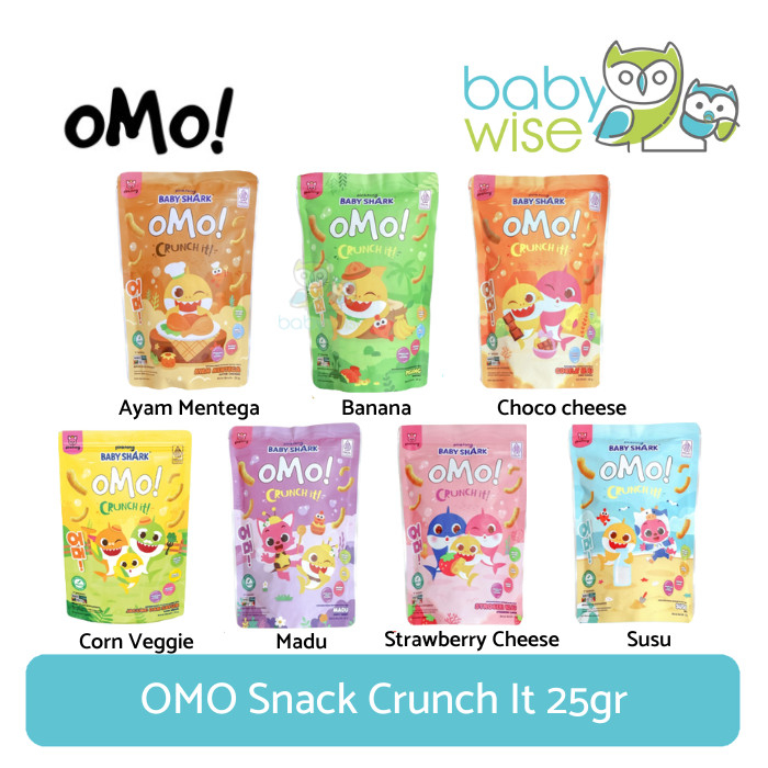 Jual OMO Snack Crunch It 25gr | Shopee Indonesia