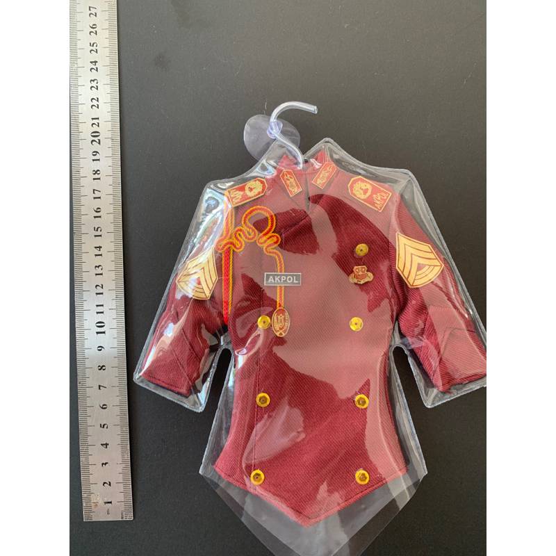 Jual Gantungan Mobil | Tempelan Kaca Kop Kaca Mobil Baju Mini PDH PDL ...