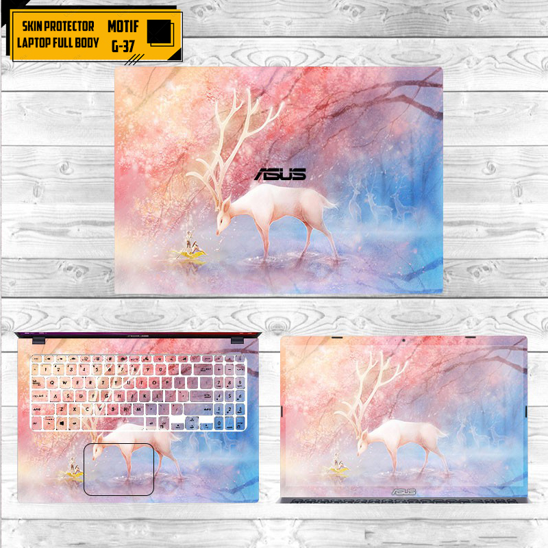 Jual Sticker Laptop Full Body Bisa Custom Gambar Suka Suka Kode G36-G40 ...
