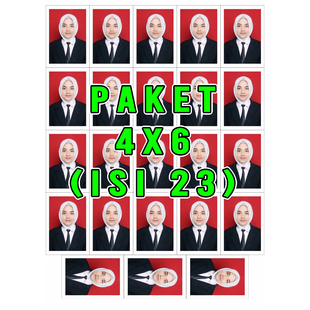 Jual CETAK PAS FOTO PAKET HEMAT | CETAK PAS FOTO PAKET KOMPLIT | CETAK ...