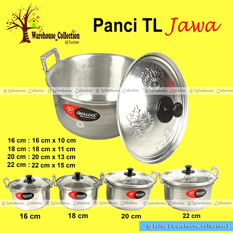 Jual PANCI JAWA / PANCI RUMAHAN + TUTUP / PANCI ALUMINIUM / PANCI MASAK ...