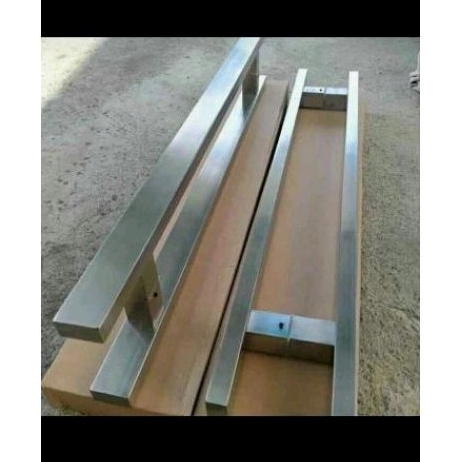 Jual Handle full stainless Hollow 2/4 P170cm as 130cm /handle pintu ...