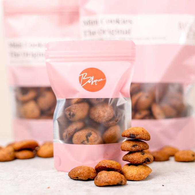 Jual BAKEREEN.ID MINI COOKIES CRUNCHY COOKIES DUPE FAMOUS AM*S GLUTEN ...