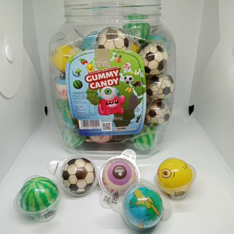 Jual PERMEN KENYAL BOLA MATA RASA BUAH BUAHAN ENAK | Shopee Indonesia