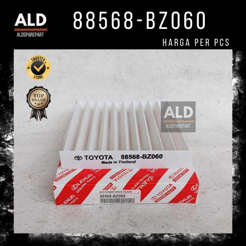 Jual FILTER AC KABIN CALYA SIGRA AGYA AYLA VELOZ 88568-BZ060 TOYOTA ...