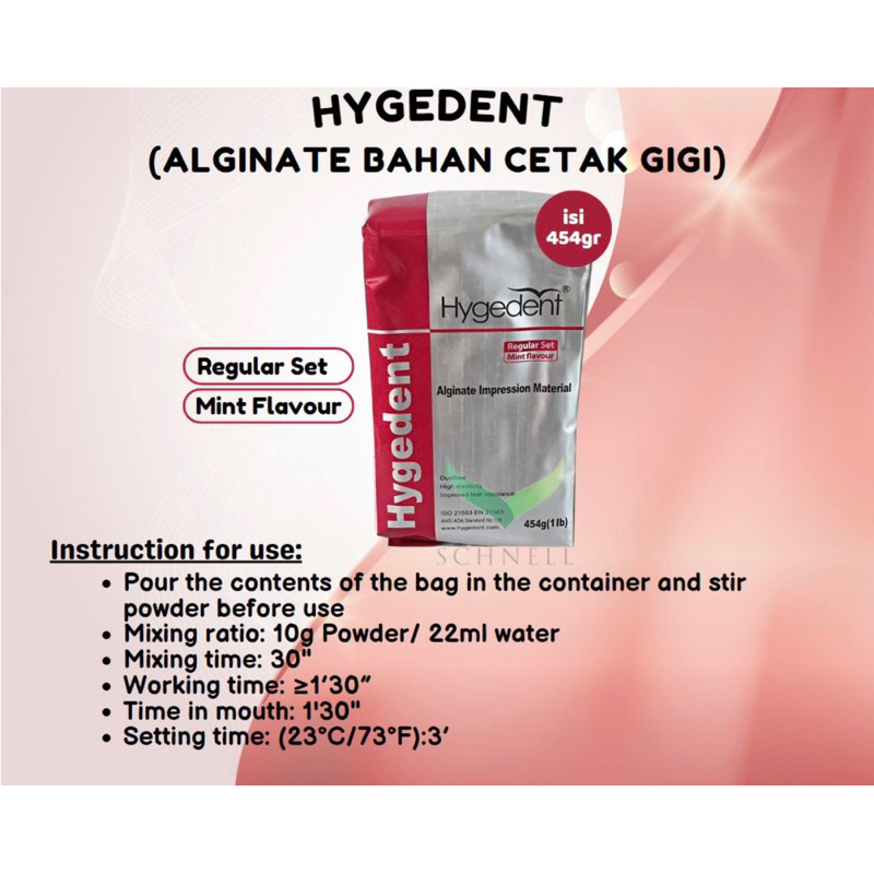 Jual Bahan Cetak Gigi / alat kedokteran gigi / alat gigi /Alginate ...