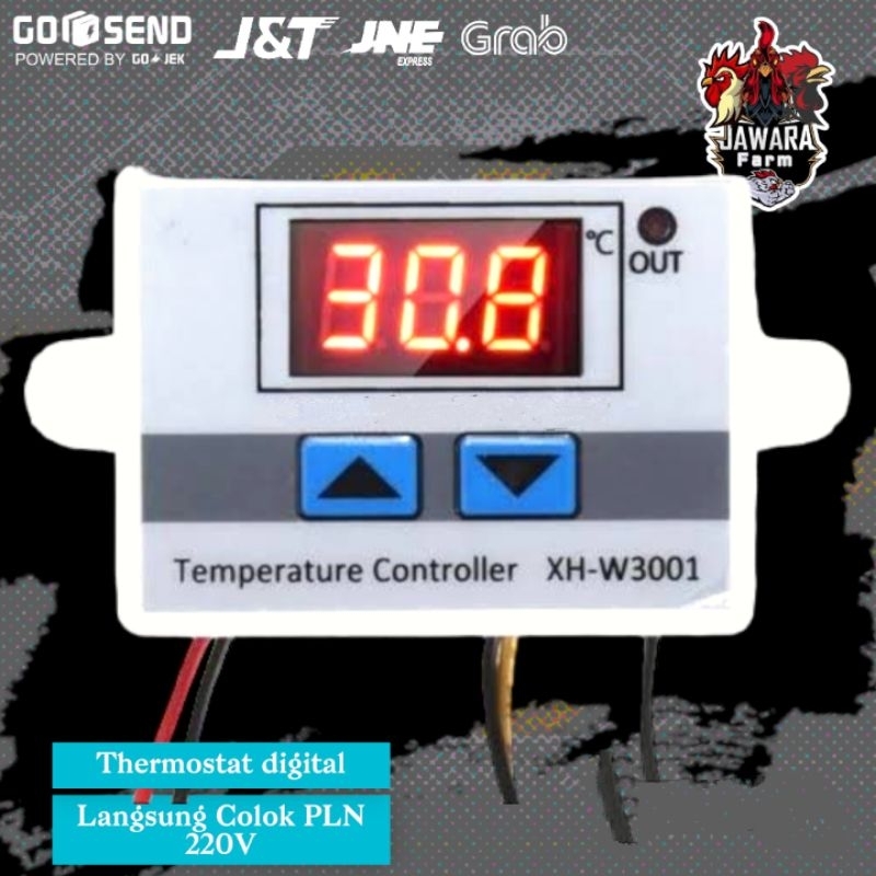 Jual Termostat Digital XH 220V - Thermostat Mengatur Suhu Ruang | Shopee Indonesia