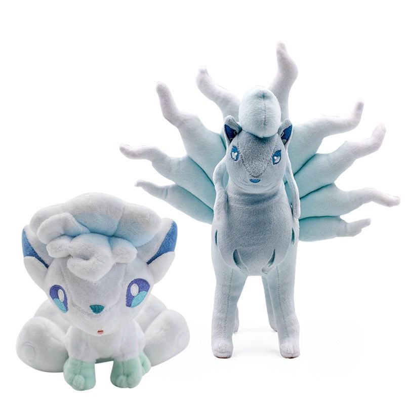 Jual Boneka Ninetales Alola 25cm Boneka Vulpix Alola Boneka Rubah ...