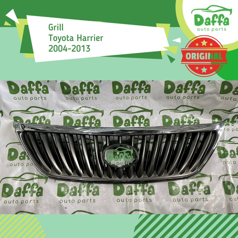 Jual Grill Grille Gril Grile Bemper Bumper Guard Depan Mobil Toyota Harrier 2004 2005 2006 2007 ...