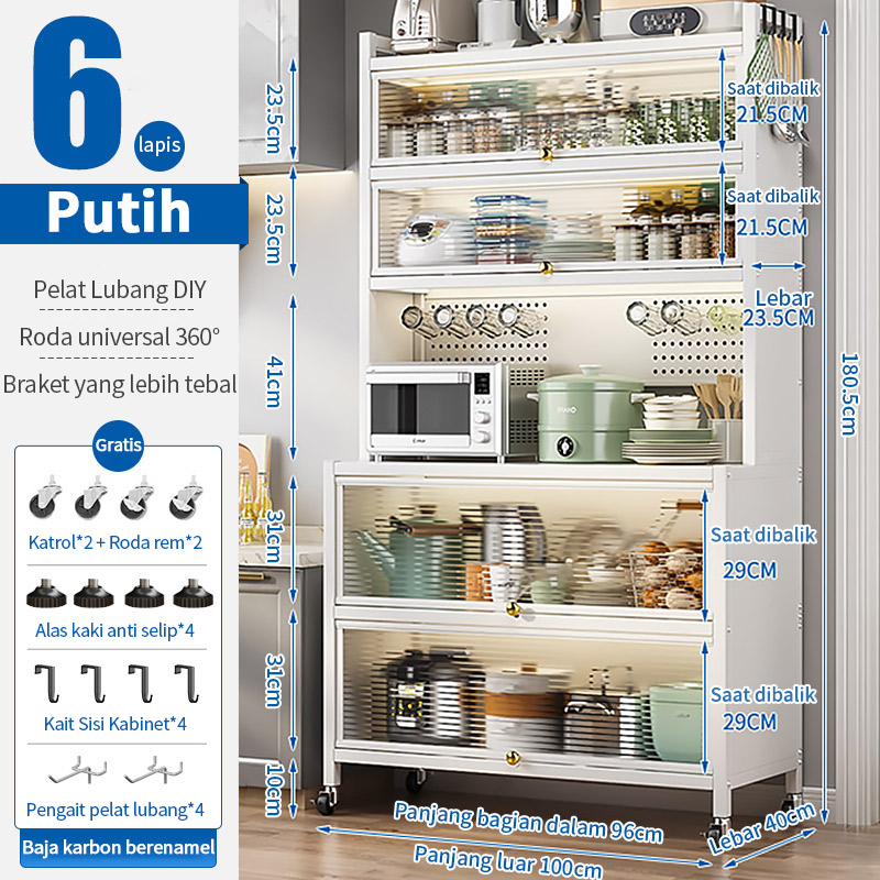 Jual Rak Lemari Dapur/Rak Oven Microwave / Rak Kabinet Dapur/Rak Dapur ...