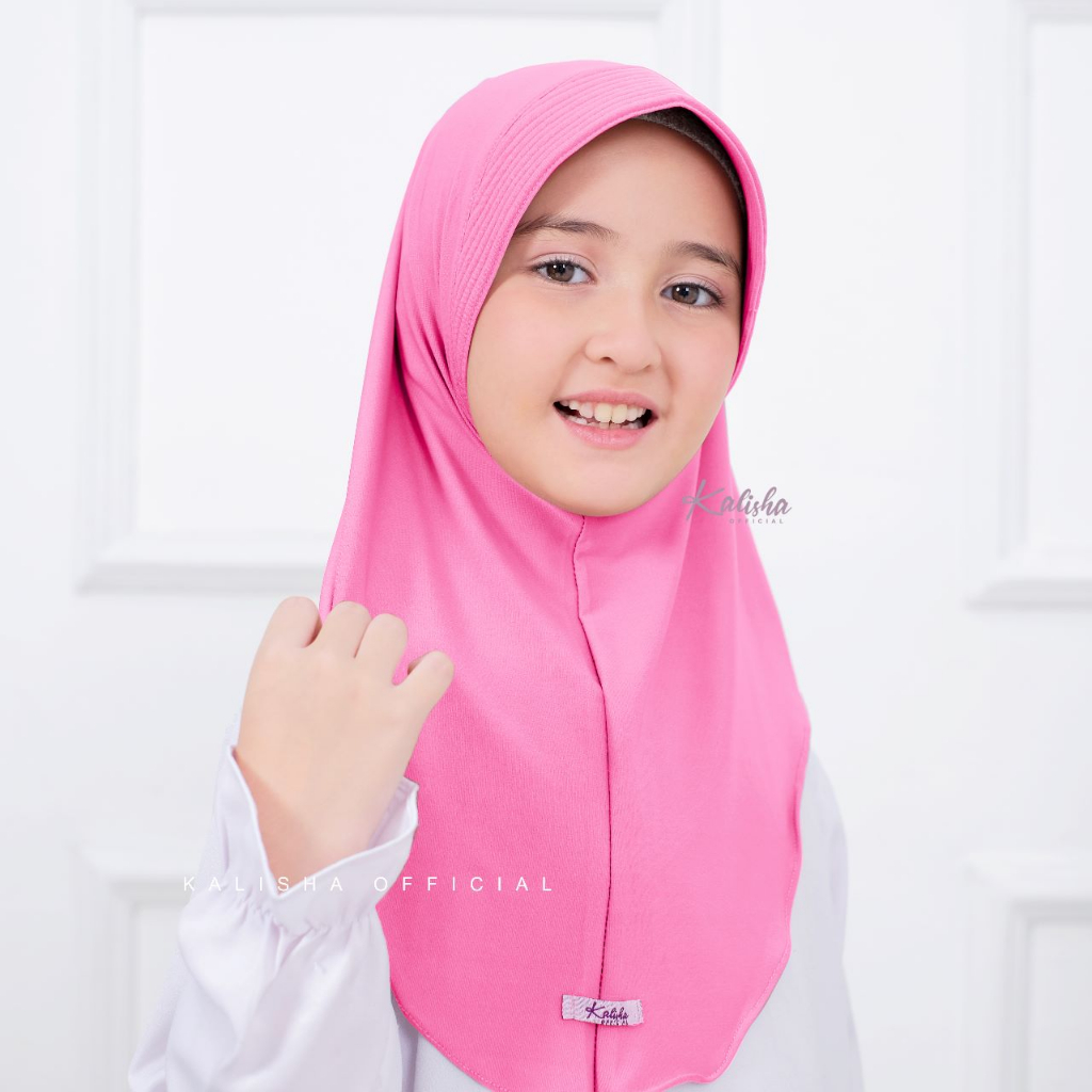 Jual Hijab Bergo Hamidah Jersey Alika Jilbab Sekolah Pinguin Anak By Kalishaofficial | Shopee ...