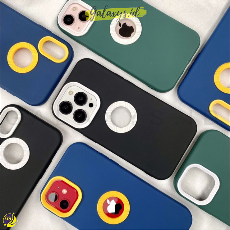 Jual New Soft Case Silicone Pop Circle Hybrid dual Colour Casing Full ...