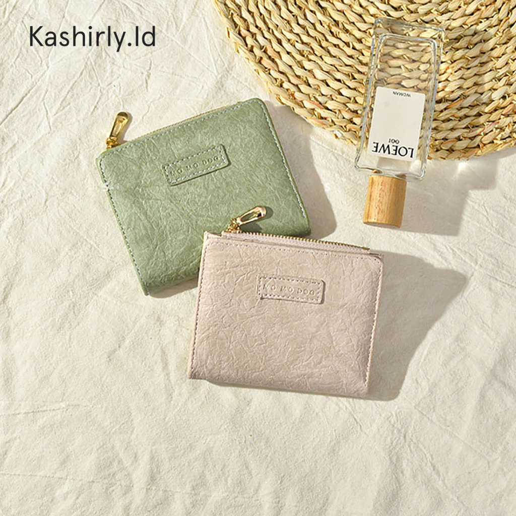 Jual Dompet Wanita Kecil Bahan Kulit PU Leather Premium Lipat Resleting ...