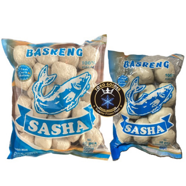 Jual Sasha basreng isi 25 bakso goreng ikan | Shopee Indonesia