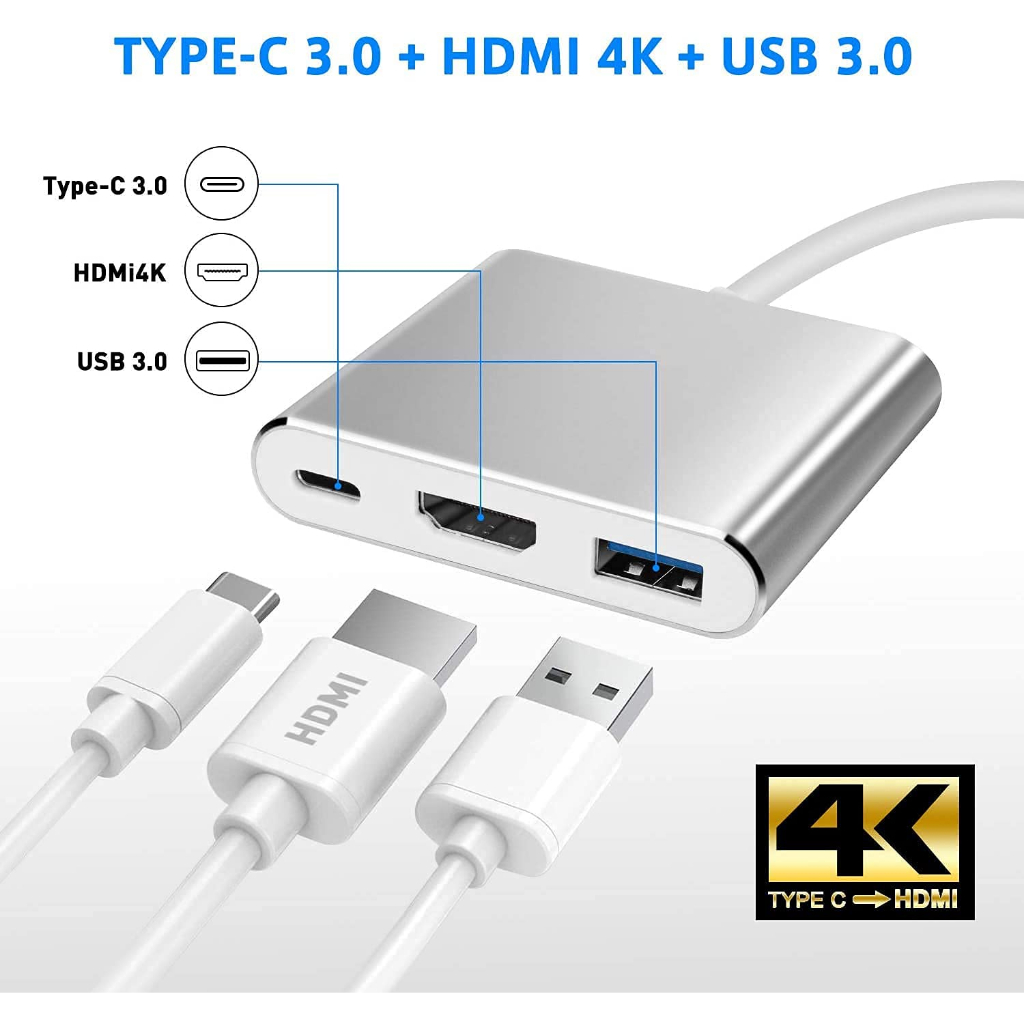Jual MW Converter USB Type C To HDMI - Type C - USB 3.0 Konverter Tipe ...