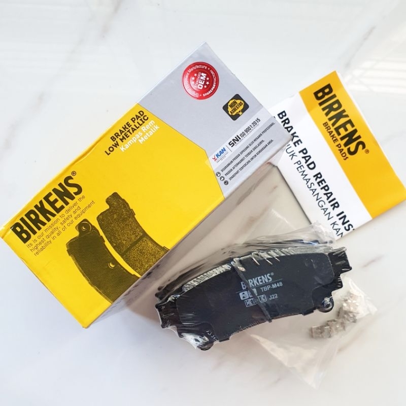 Jual BIRKENS BRAKE PAD - KAMPAS REM BELAKANG SIENTA / LEXUS RX 270 REAR ...