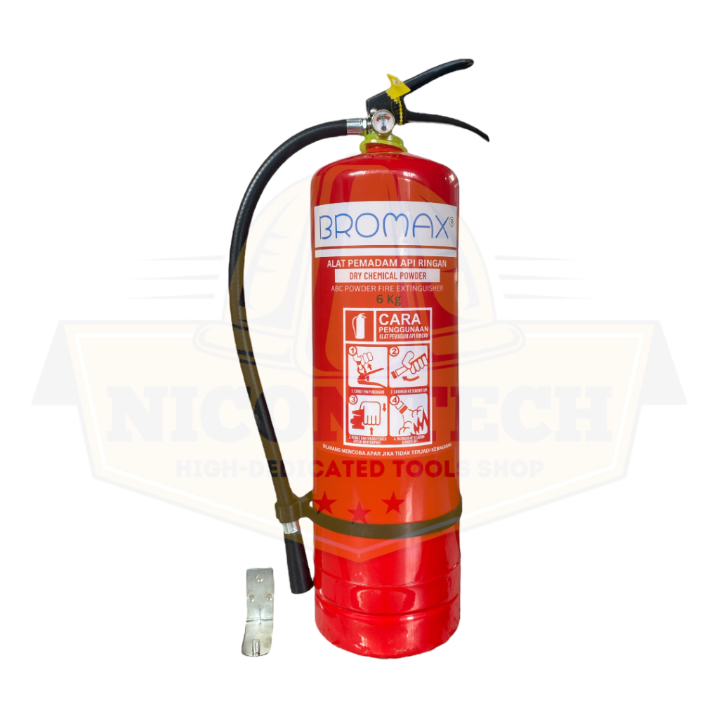 Jual BROMAX Pemadam Kebakaran 6 Kg - APAR - Fire Extinguisher - Racun ...