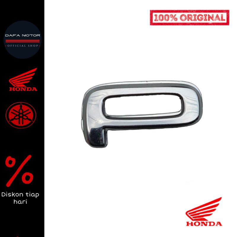 Jual Emblem scoopy HURUF (P) CHROME original emblem honda scoopy 2021 ...