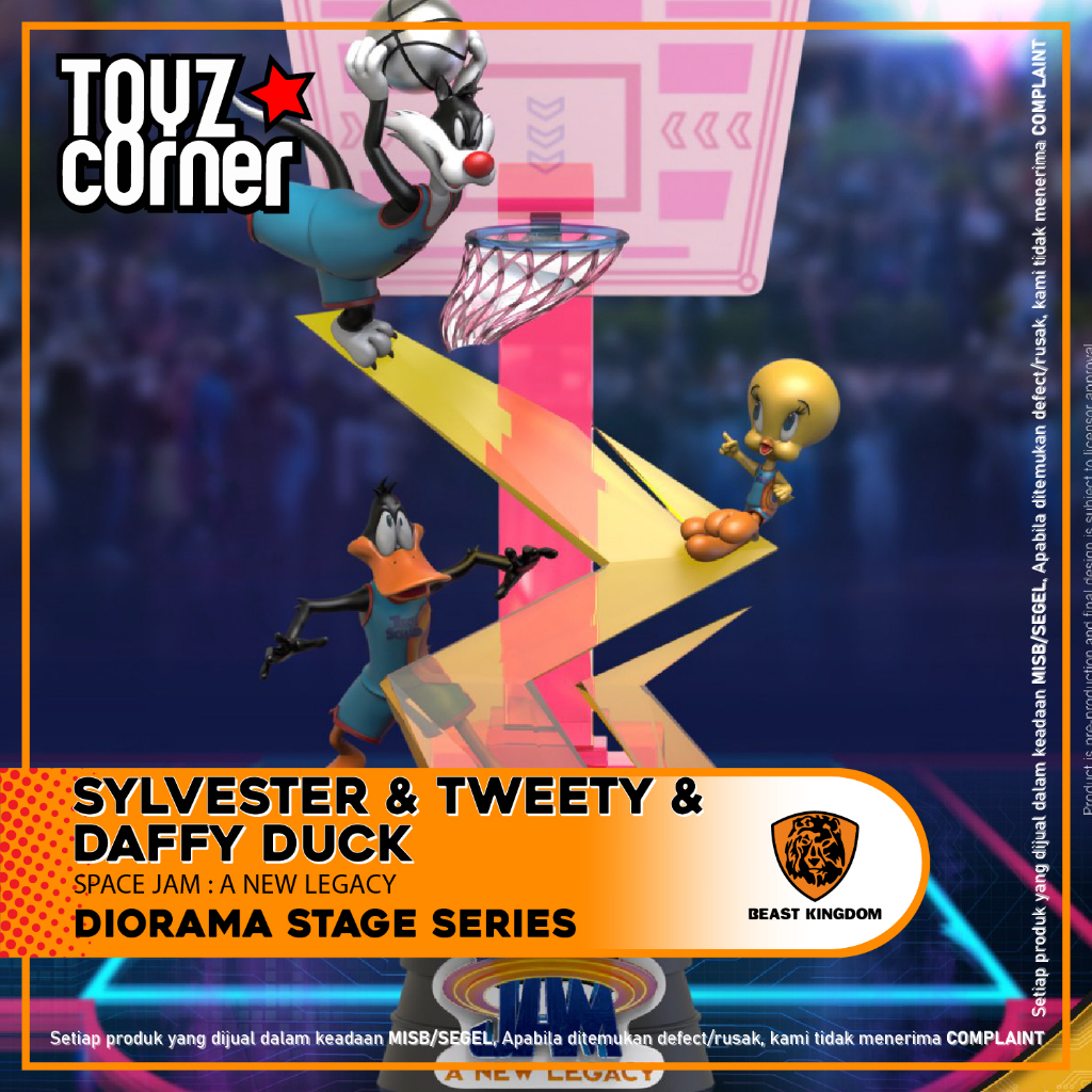 Jual Toyz Corner - Beast Kingdom Diorama Stage DS-071 Space Jam : A New Legacy - Sylvester ...