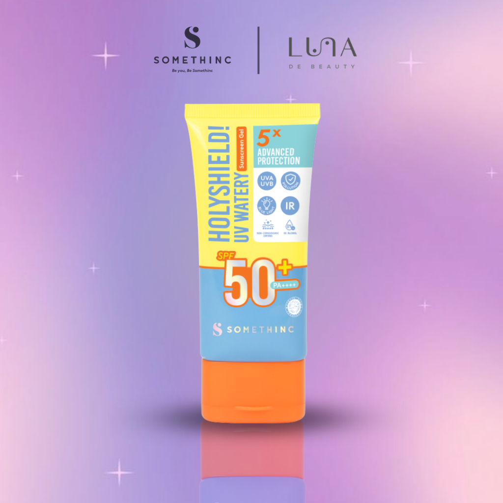 Jual [New] SOMETHINC Holyshield! UV Watery Sunscreen Gel SPF 50+ PA ...
