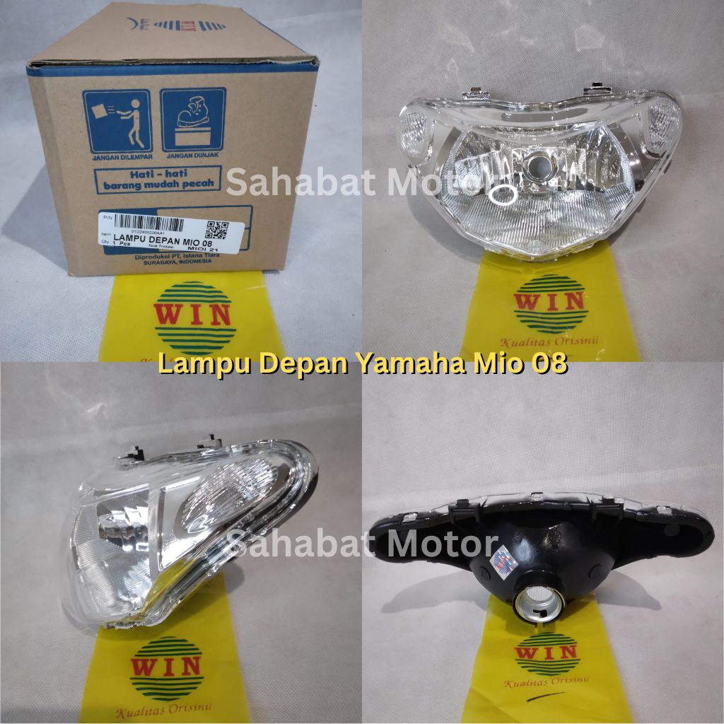 Jual Lampu Depan Mio Sporty Smile 2008 2009 2010 Win Kualitas Orisinil ...
