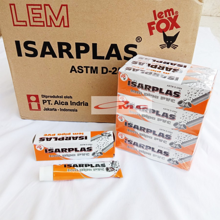 Jual Lem Isarplas Fox Pipa Pralon PVC Fitting Talang Air 40 Gram LEM-IT-40G | Shopee Indonesia