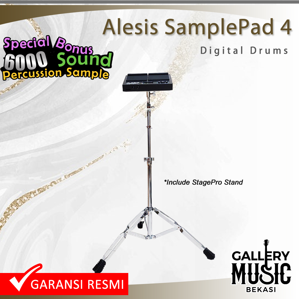 Jual Alesis Sample Pad 4 Drum Pad Percussion / SamplePad 4 / SamplePad4 ...