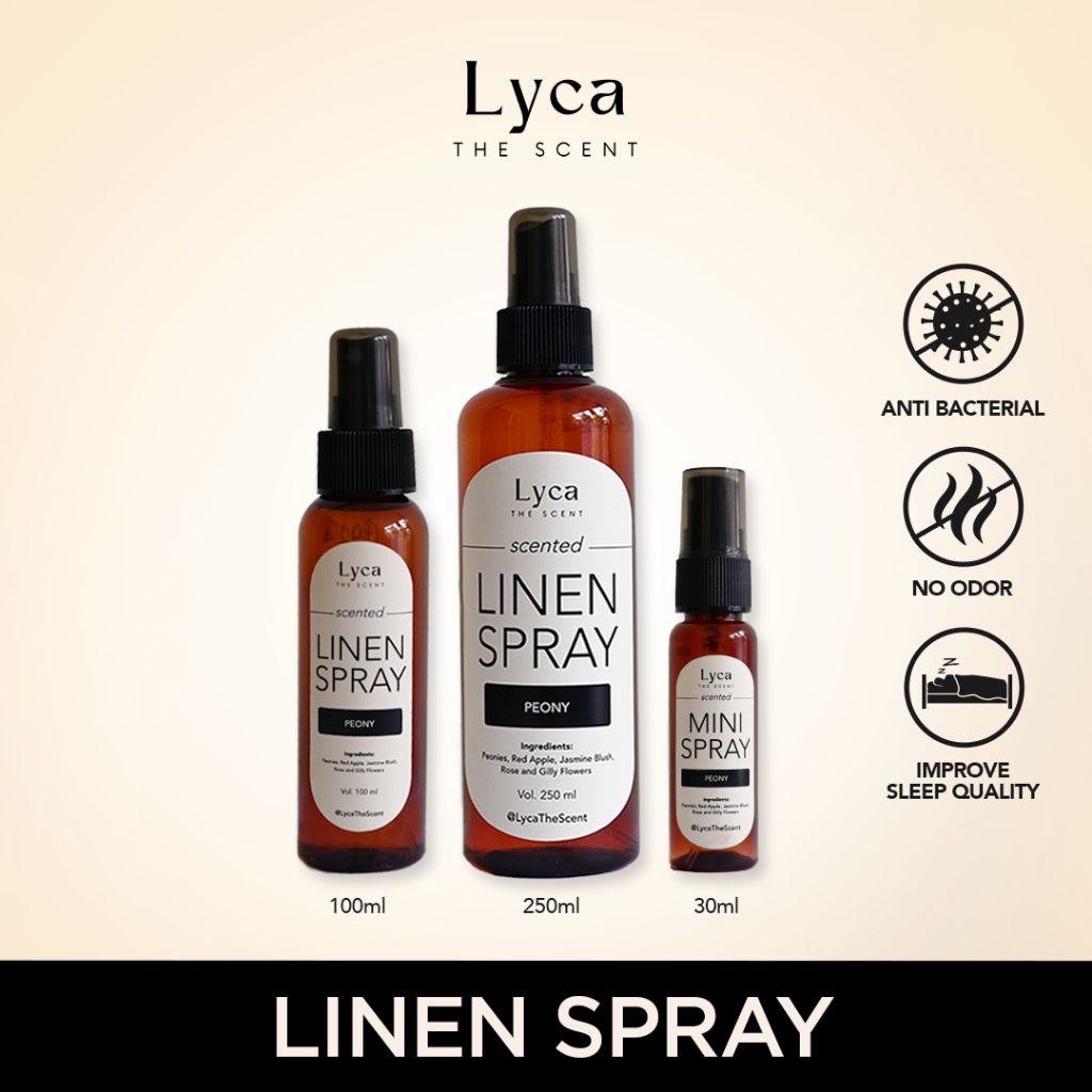 Jual Linen Spray - Lyca The Scent | Shopee Indonesia