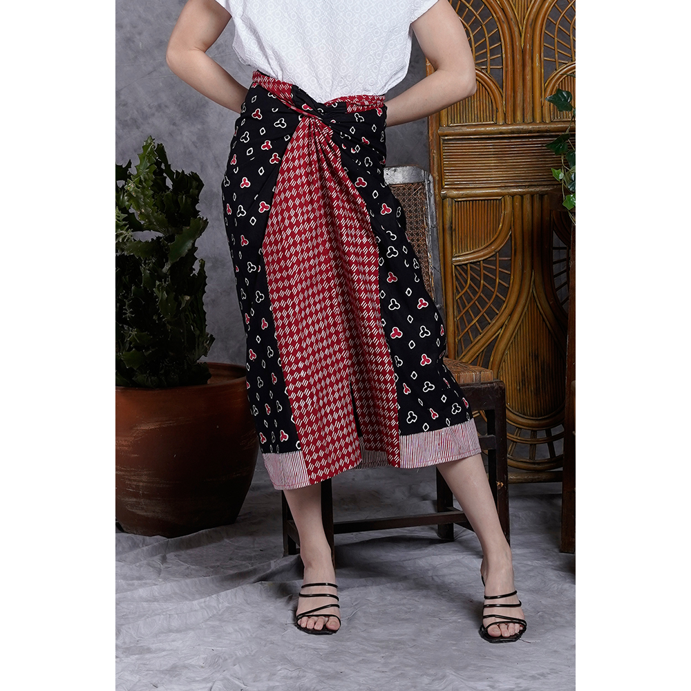 Jual NONA RARA - Lilit Garut P0152, Rok Batik Kasual Modern | Shopee ...