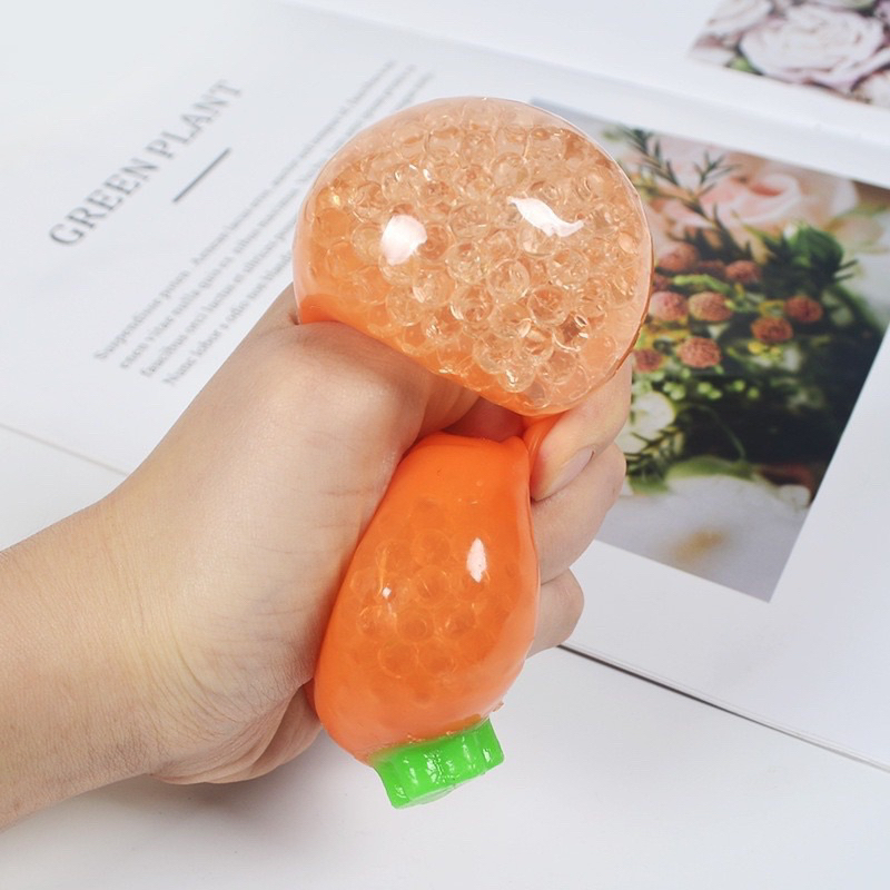 Jual SG-Mainan Mesball Squishy Wortel Mainan Pencet Anti Stress ...