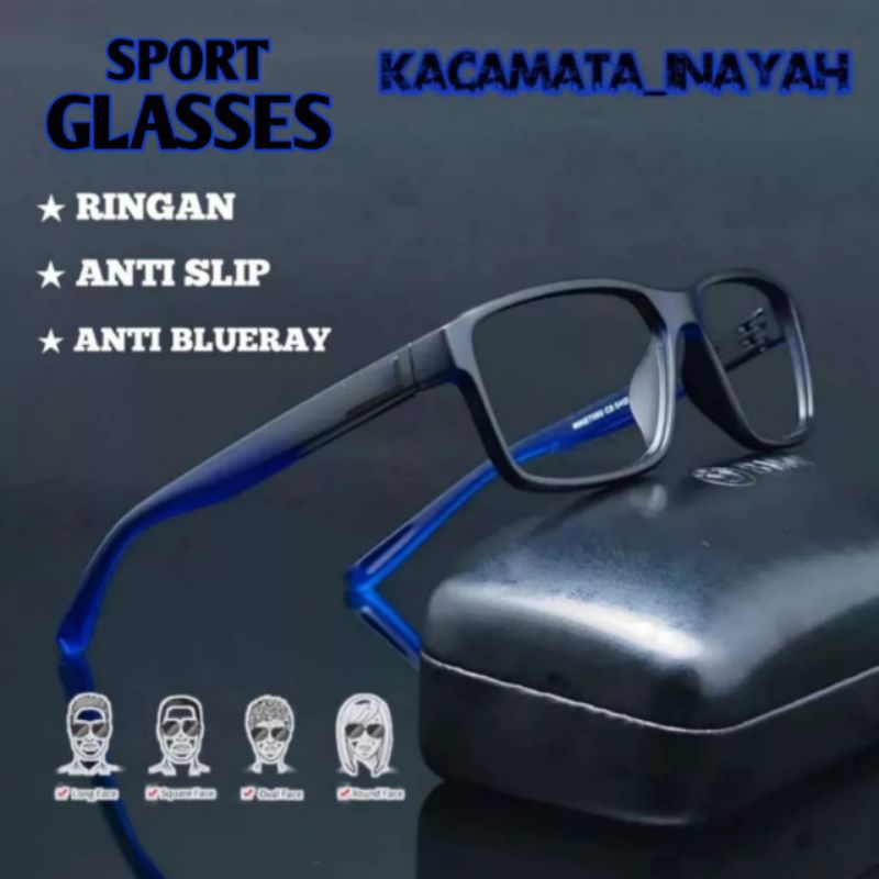Jual KACAMATA SPORT PRIA KOTAK ANTI RADIASI | KACAMATA PHOTOCROMIC | KACAMATA MINUS | KACAMATA ...