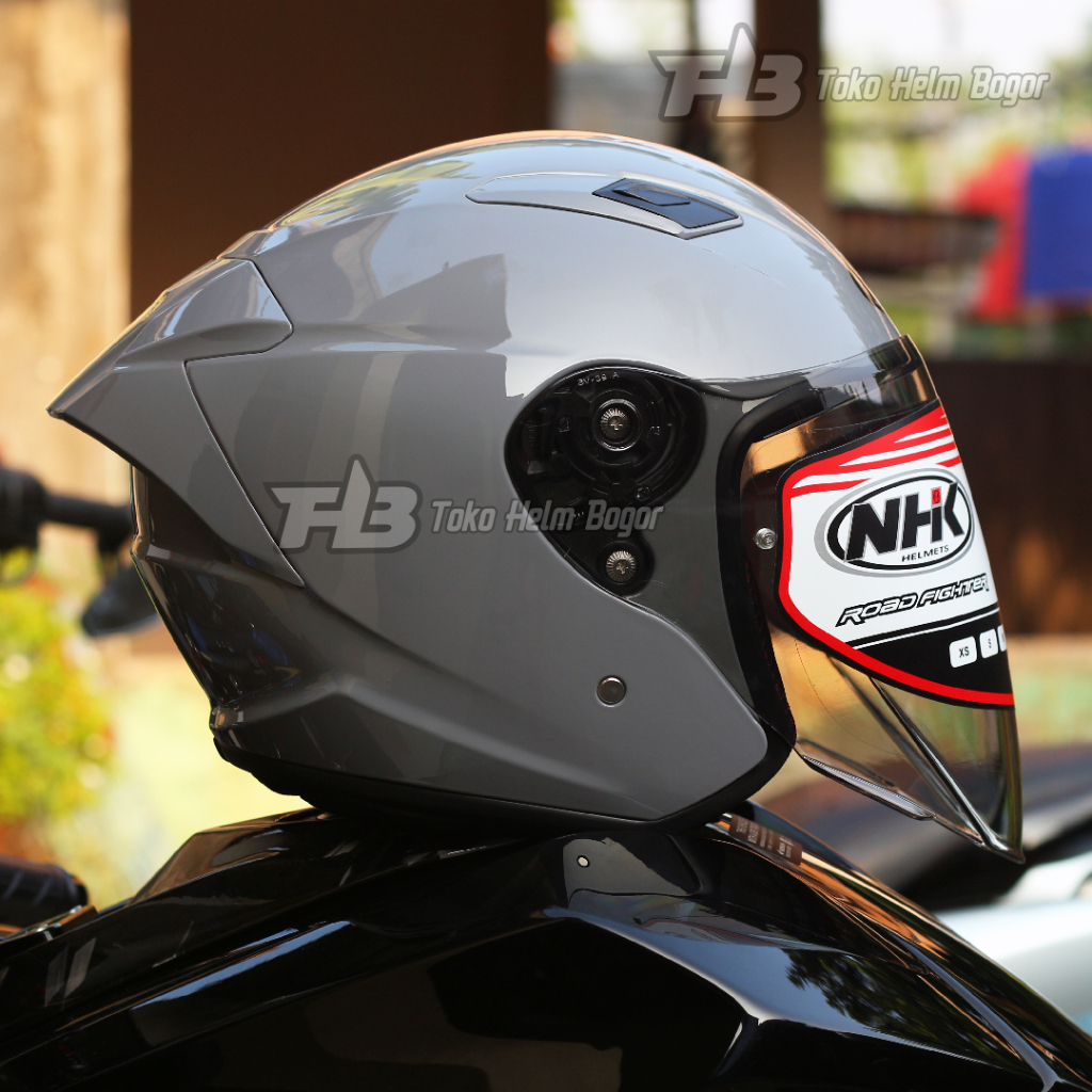Jual NHK S1 GP Pro Plus DIM GREY ekstra visor IRRIDIUM | Shopee Indonesia