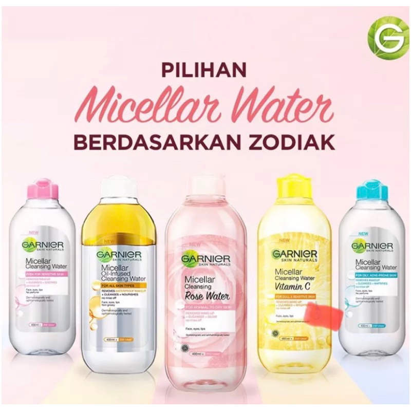 Jual [READY] GARNIER MICELLAR WATER | MICELLAR WATER GARNIER PINK ...