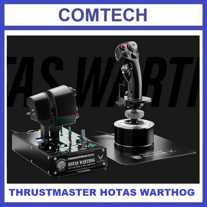 Jual Thrustmaster Hotas Warthog Joystick Dual Throttle Flight Simulator ...