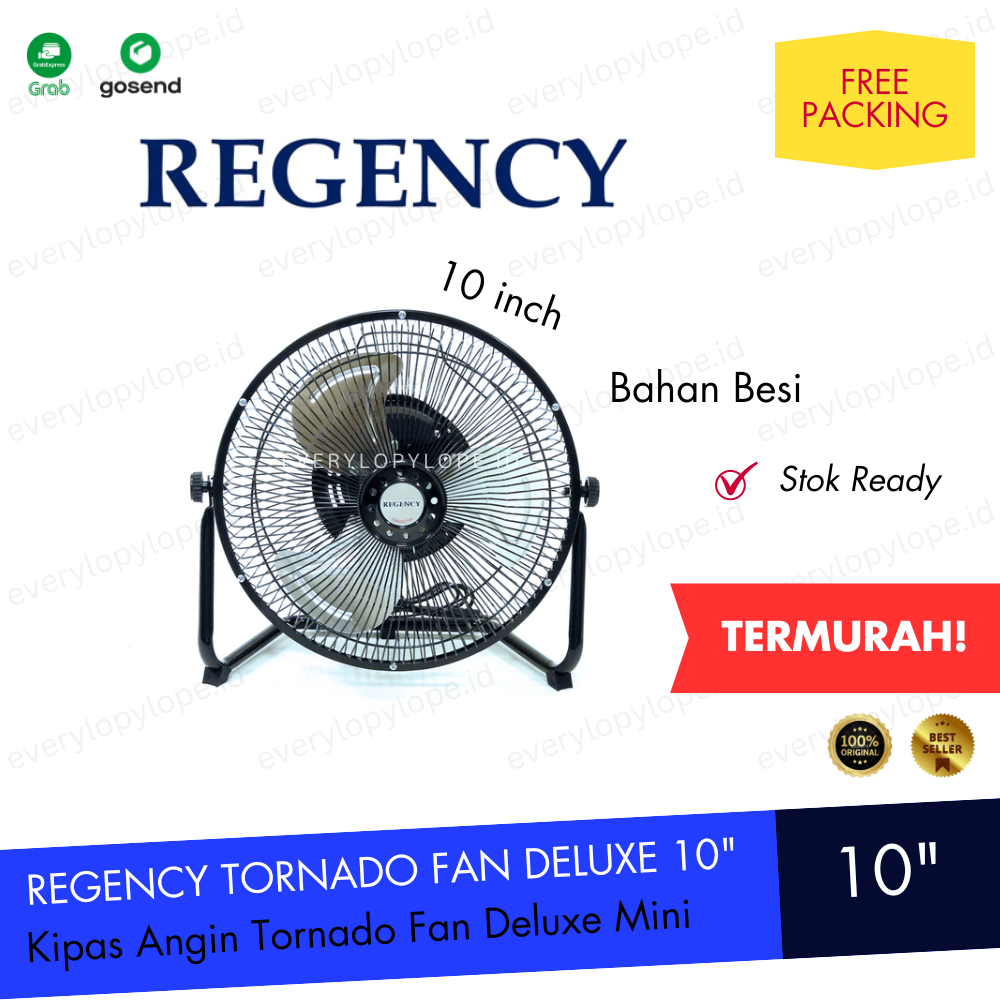 Jual Kipas Angin REGENCY Tornado Fan Deluxe DLX 10 inch | Shopee Indonesia