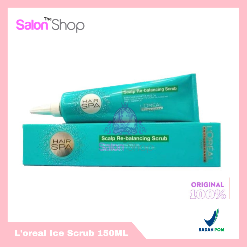 Jual LOreal Professionnel Hair Spa Ice Scrub 150ML | Shopee Indonesia