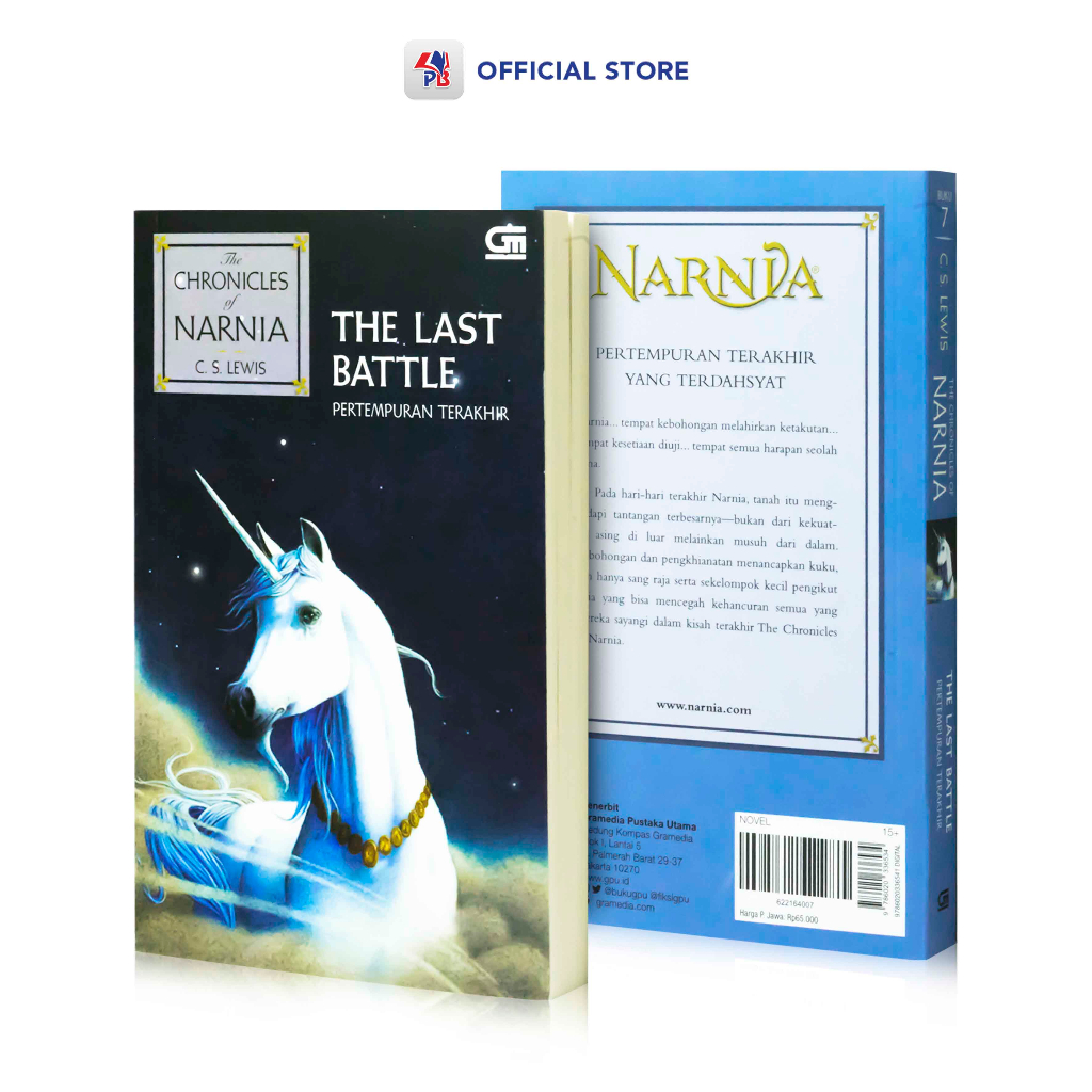 Jual Buku Novel The Chronicles of Narnia #7: The Last Battle ...