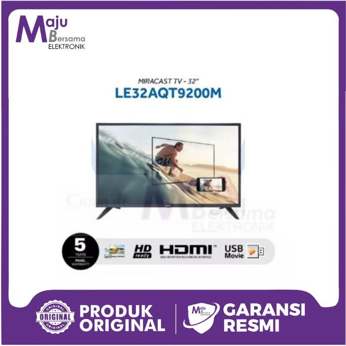 Jual AQUA JAPAN LED TV Digital 32 Inch - Miracast LE32AQT9200M ...