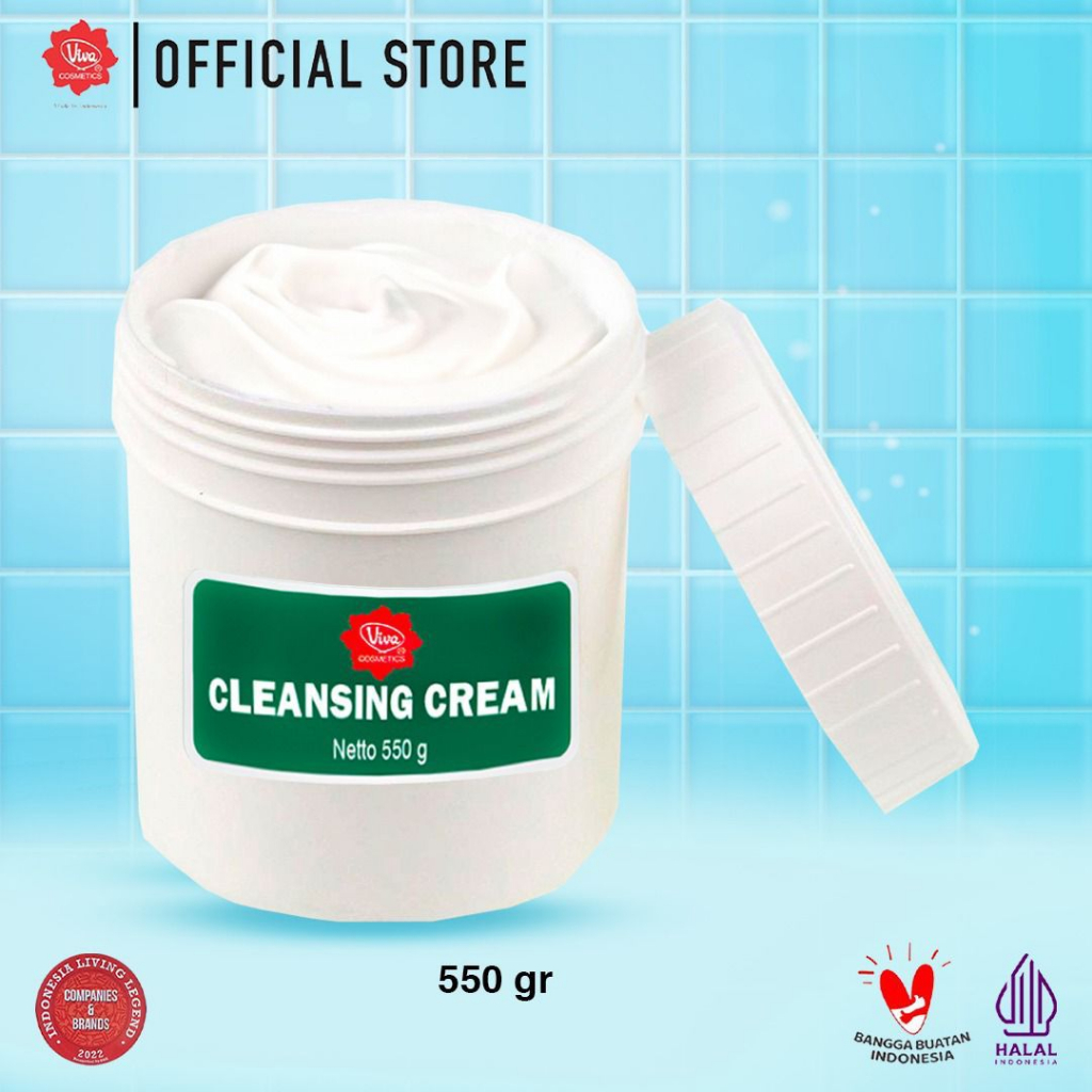 Jual Viva Cleansing Cream (DEEP CLEANSING) - 30 gr, 200 gr, 550 gr ...
