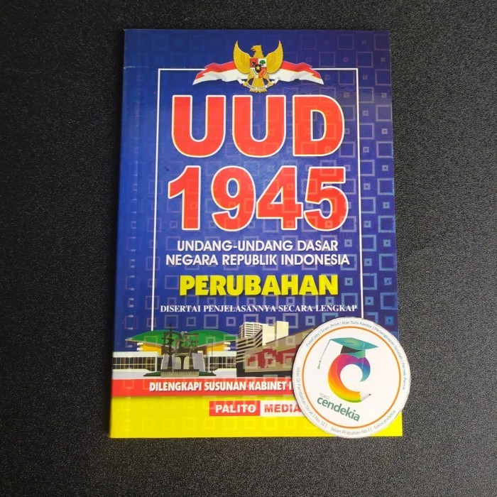 Jual Buku UUD 1945 Undang-undang Dasar 1945 A6 Tebal | Shopee Indonesia