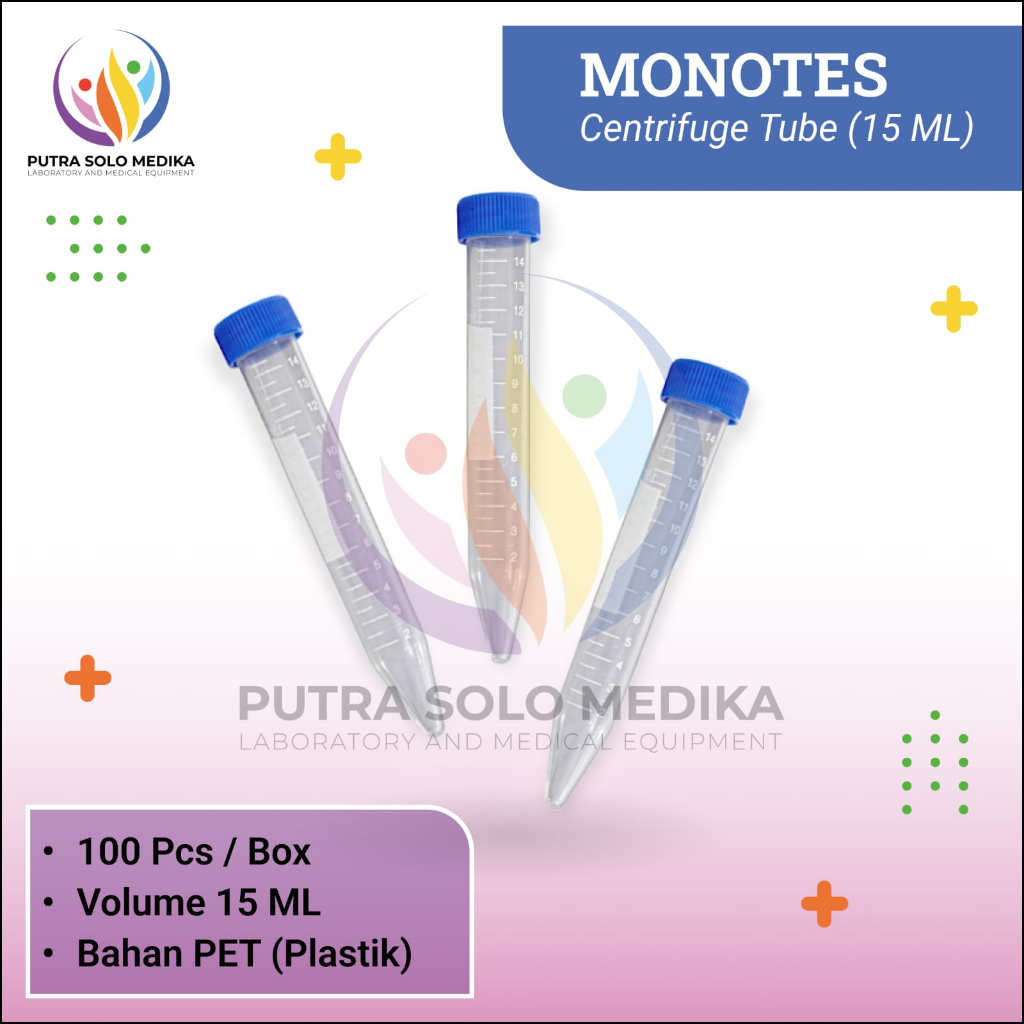 Jual TABUNG CENTRIFUGE / CENTRIFUGE TUBE URINE SEDIMEN 15 ML | MONO TES ...