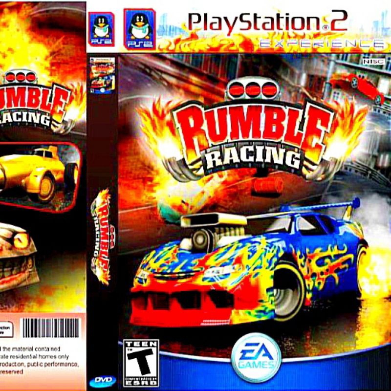 Jual Kaset Video Game PlayStation 2 - Ps 2 Game Balap Mobil Rumble ...