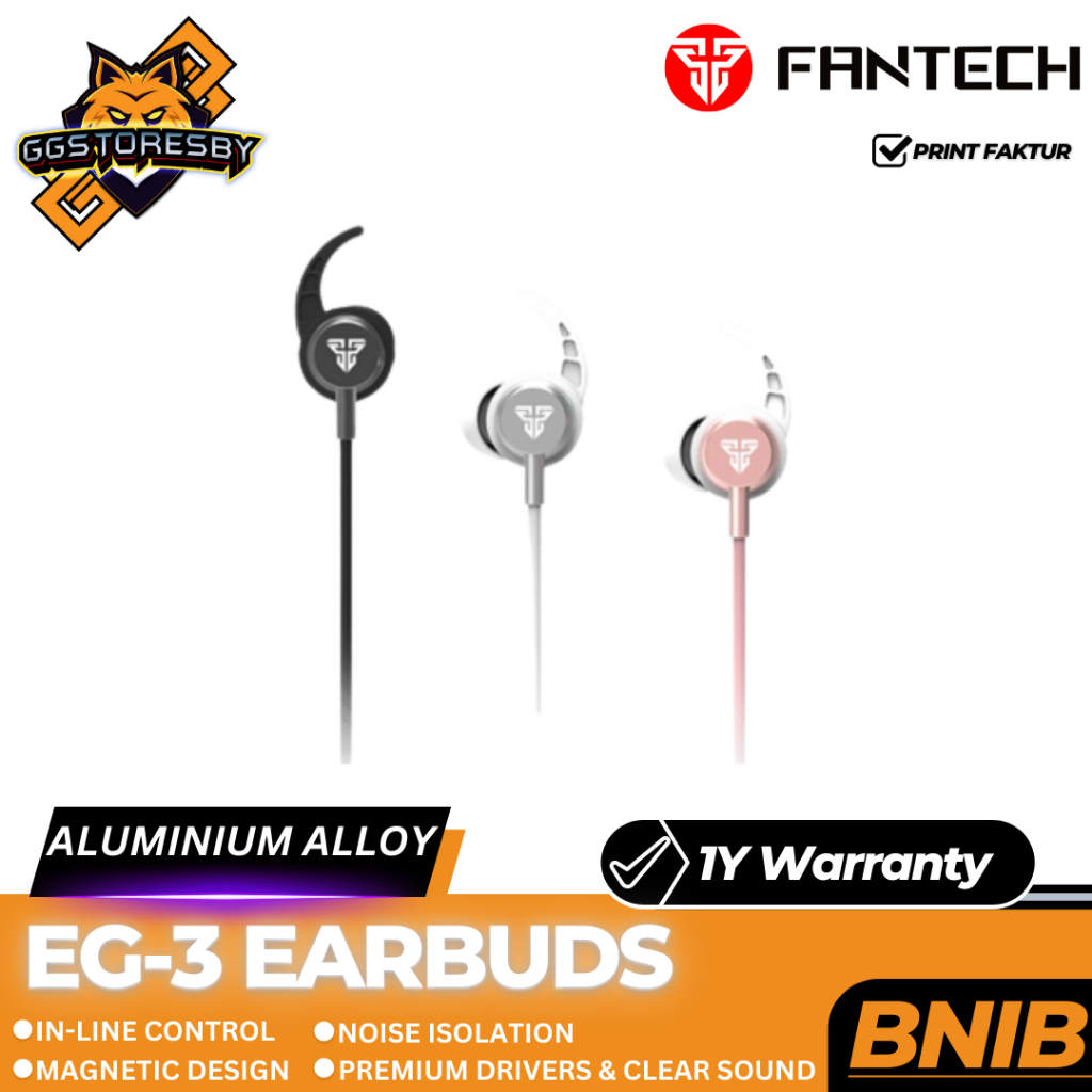 Jual Fantech Eg3 Earbuds Premium Earphone | Shopee Indonesia