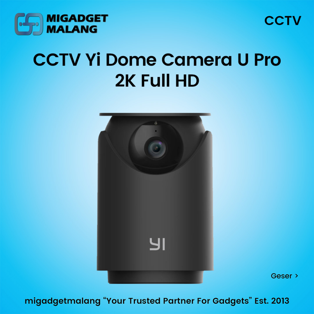 Jual CCTV Yi Dome Camera U Pro 2K Full HD | Shopee Indonesia