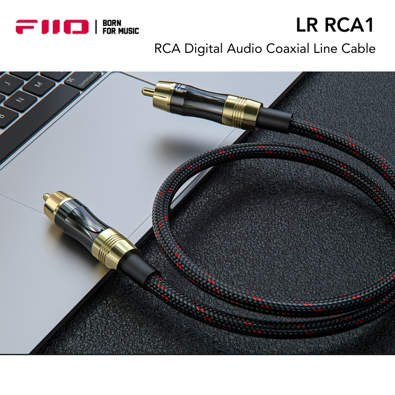 Jual FiiO LR RCA1 / LR RCA 1 - RCA Digital Audio Coaxial Line Cable ...