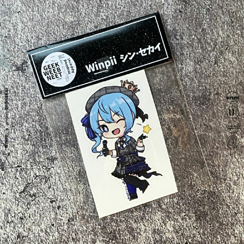 Jual Stiker / Sticker Hoshimachi Suisei Virtual Youtuber Hololive ...