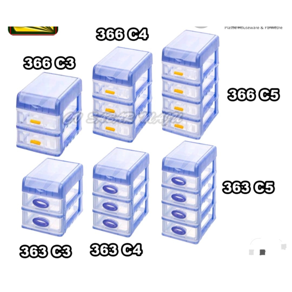 Jual Laci susun 3 atau 4 atau 5 kecil shinpo/laci mini/mini container ...
