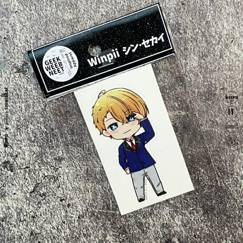 Jual Stiker / Sticker Aquamarine Hoshino Anime Oshi No Ko | Shopee ...