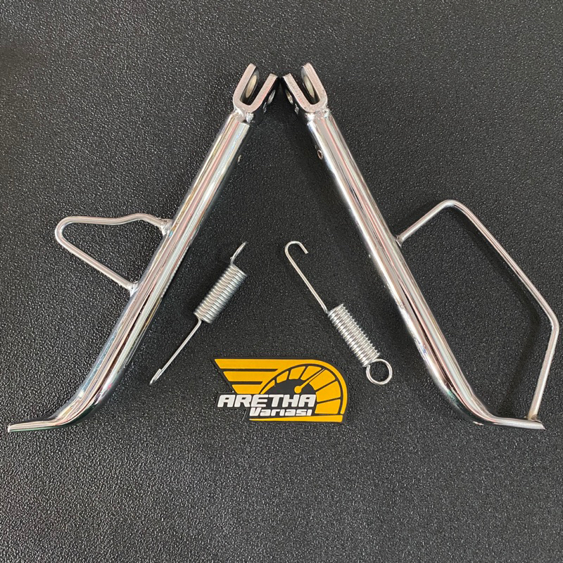 Jual CAGAK STANDAR SAMPING CHROME MOTOR HONDA RING 17 YAMAHA RING17 ...
